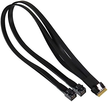 Amazon.com: Micro SATA Cables|Slimline SAS 8-Lane to Mini SAS HD 4-Lane ...