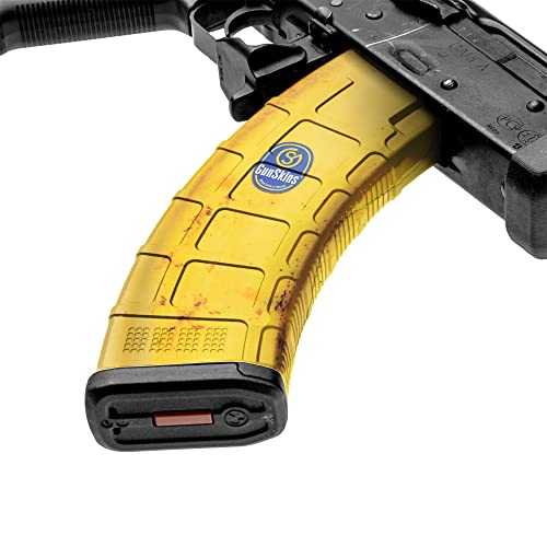 GunSkins AK-47 Mag Skin - Premium Vinyl Mag Wrap with Precut Pieces ...