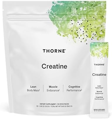 Amazon.com: THORNE Creatine - Micronized Creatine Monohydrate Powder ...
