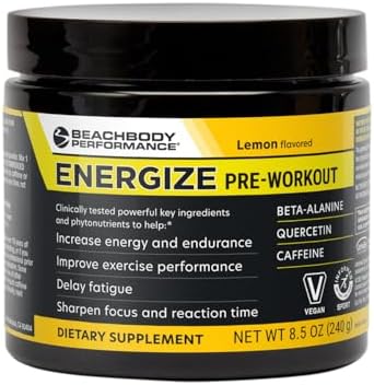 Amazon.com: BODi Energize Pre Workout Powder - Beta-Alanine, Quercetin ...