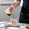 Amazon.com: Espresso Shot Glasses with Wood Handle, 120ml Glass Coffee ...