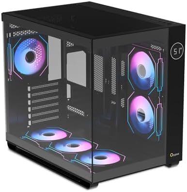 Amazon.com: Iota C70 Mid-Tower Computer Case,Large Capacity PC Gaming ...