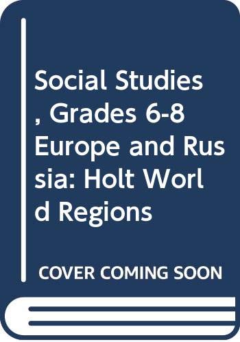 World Regions: Student Edition CD-ROM Europe and Russia 2007: HOLT ...