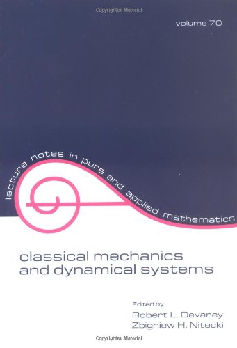 Classical Mechanics and Dynamical Systems (Lecture Notes in Pure and ...