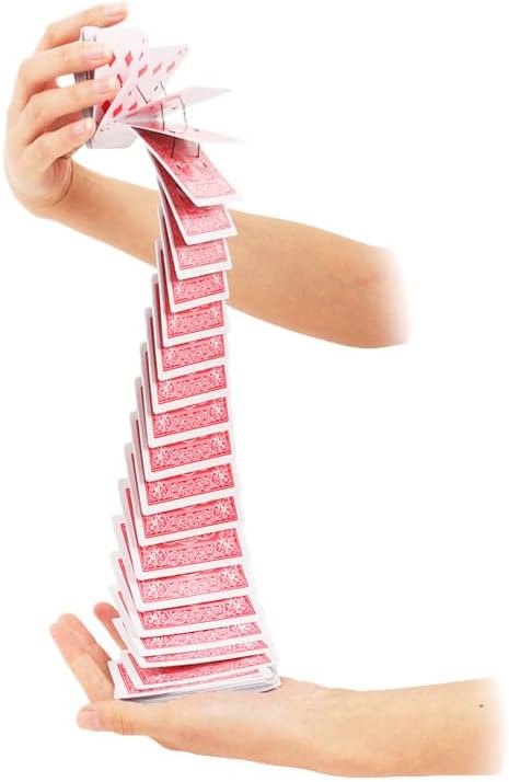Amazon.com: Waterfall Card Variable Poker Props Magic Elevator Pull ...