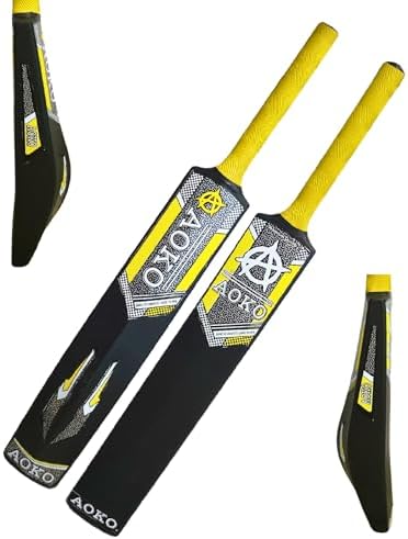 Boldfit Turf Bat Cricket for Adults Plastic Tennis Bat for Mens Heavy ...