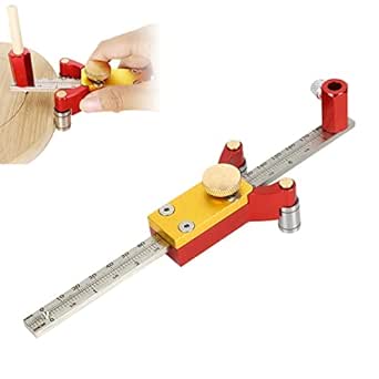 3 in 1 Multifunctional scribing Ruler, Parallel line Drawing Tool High ...