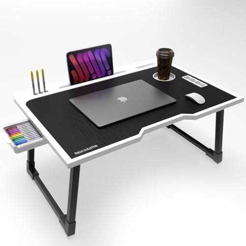 Rellon Industries Study Table for Students Bed Table for Study Foldable ...