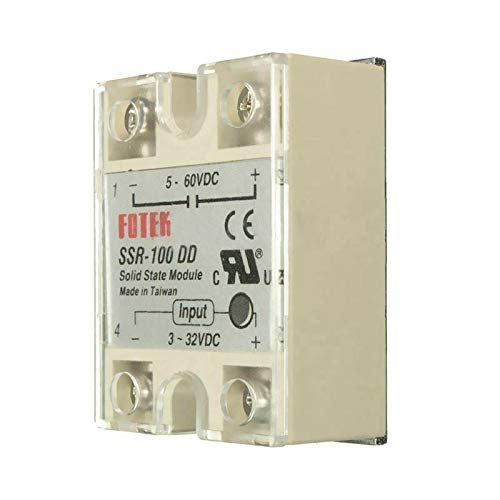 Generic SSR-100 DD Solid State Module Solid-State Relay DC-DC 100A 3 ...
