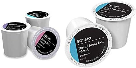 Amazon.com: Amazon Brand Solimo Variety Pack Light, Medium Roast Coffee ...