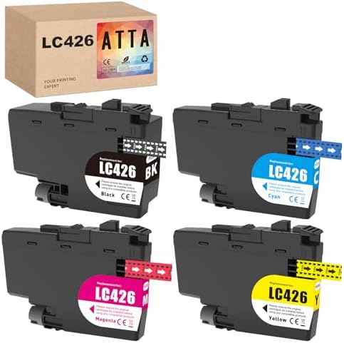 ATTA LC-426 Ink Cartridges Compatible with Brother LC-426XL LC-426Val ...