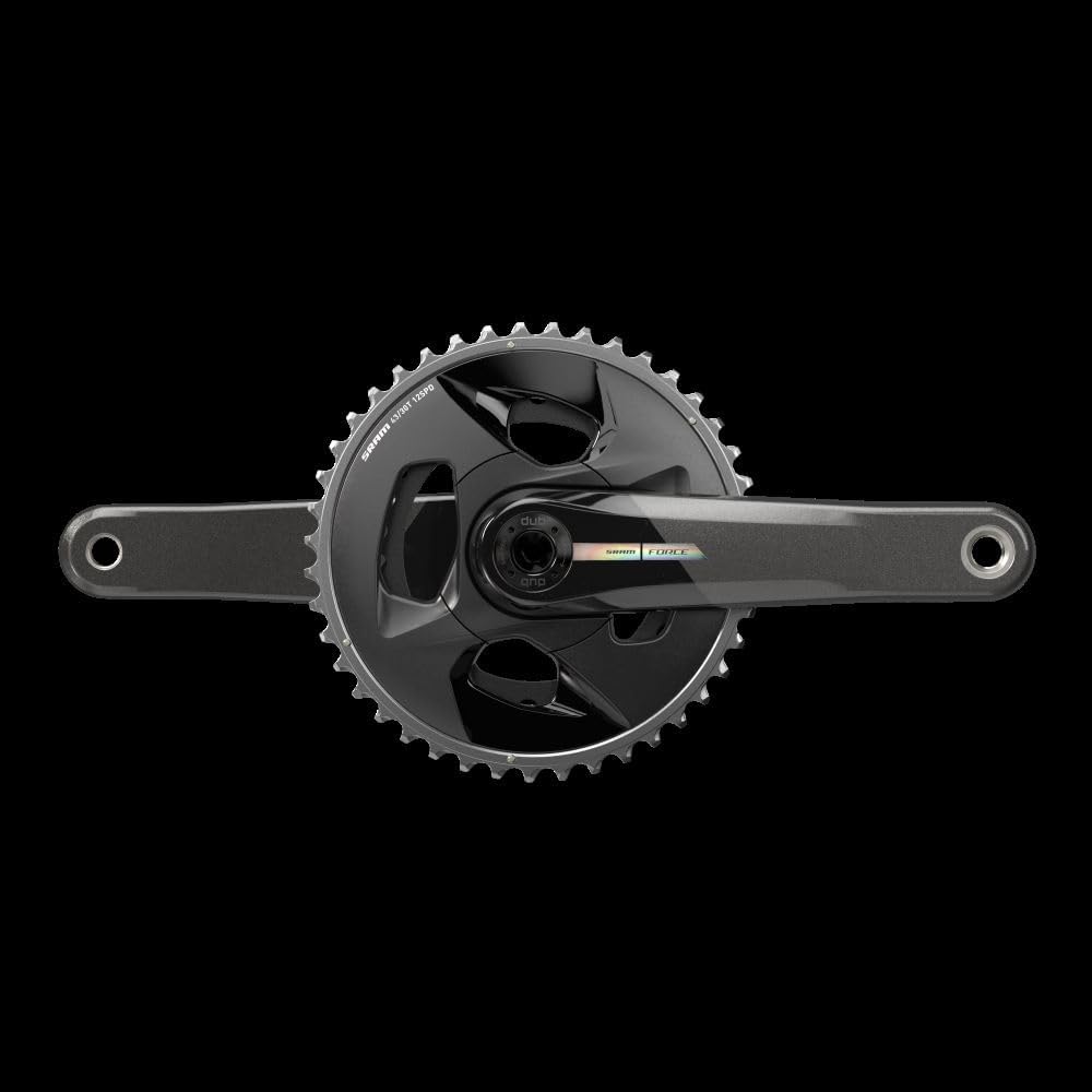 Amazon.com : SRAM, Force D2 2x Wide, Crankset, Speed: 12, Spindle: 28 ...