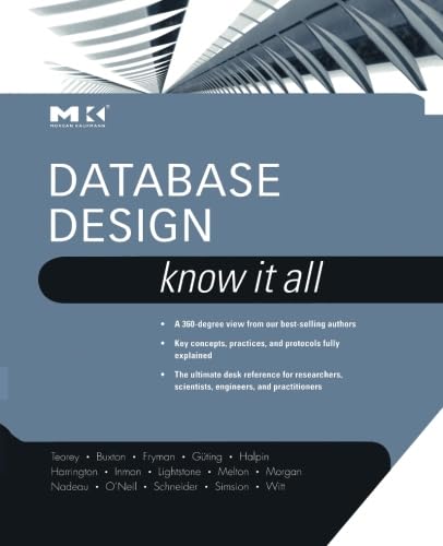 Amazon | Database Design: Know It All | Teorey, Toby J. | Databases