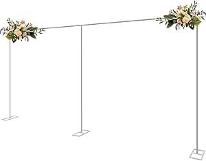 Amazon.com: Cashewnuts 10x20FT Backdrop Stand Adjustable Pipe and Drape ...