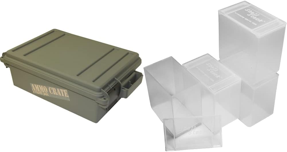 Amazon.com: MTM ACR4-18 Ammo Crate Utility Box,Green,Medium & SS25-00 ...