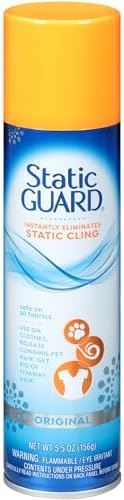 Amazon.com: Static Guard Spray 5.5 oz - Pack of 4 : Health & Household