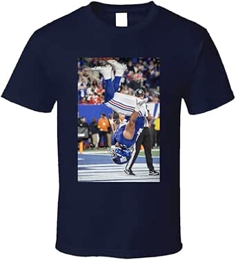 Amazon.com: Cam Skattebo Backflip Touch Down T Shirt S Navy : Clothing ...