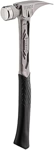 Stiletto 14 oz. TiBone Smooth Face with Curved Handle, Claw Hammers ...