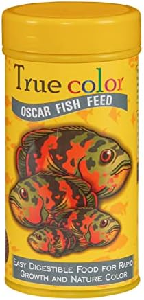 JSquare True Color Oscar Fish Food for Aquarium | 100 Grams | 40% ...