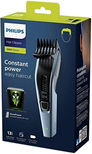 Philips Hair Clipper Série 3000, Tondeuse à Cheveux Lavable avec Technologie Trim-n-Flow (HC3530 ...
