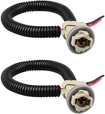 Amazon.com: LIUJJYH LED License Plate Light Socket with Wiring Harness ...