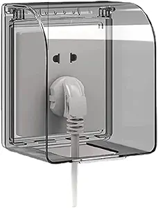 YEPZY Universal Waterproof Wall Socket Plate Panel Switch Box Cover ...