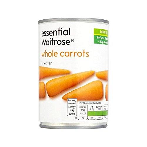 Amazon.com: Whole Carrots essential Waitrose 300g - Pack of 2