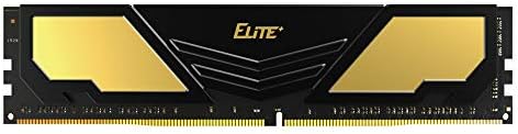 TEAMGROUP Elite DDR4 32GB Kit (2 x 16GB) 2666MHz (PC4-21300) CL19 UDIMM ...