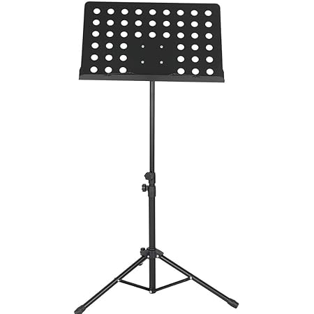 Techtest Music Stand for Notes Height & Angle Adjustable Orchestral ...