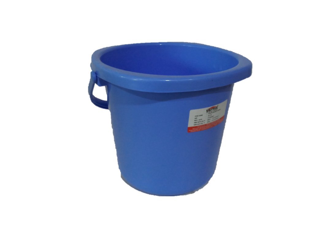 Vectus_Unbreakable Plastic Bucket (Heavy) … (Blue) : Amazon.in: Home ...