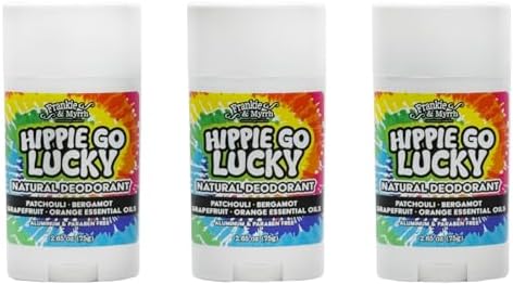Amazon.com : Frankie & Myrrh 3 pack Hippie Go Lucky Natural Deodorant ...
