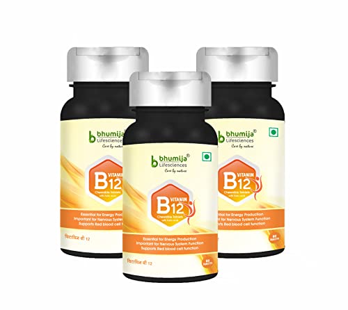 Buy Bhumija Lifesciences B12 with Folic and Methylcobalamin Supplements ...