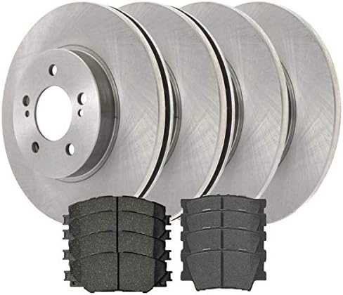 Max Advanced Brakes Front & Rear Brake Kit For 2006-2018 Toyota RAV4 w ...