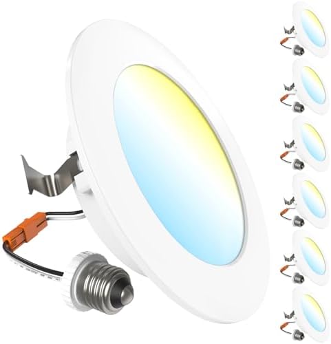 Sunco LED Recessed Lighting 4 Inch, 12 Pack Selectable 2700K/3000K ...