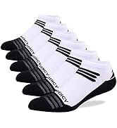 FUNDENCY 6 Pack Women Ankle Athletic Socks Low Cut Breathable Running ...