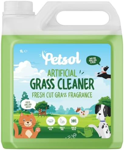 PetSol Artificial Grass Cleaner, Kennel Disinfectant and Deodoriser Dog ...
