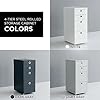 Amazon.com: MARKETB Rolled Storage Cabinet, 4-Tier Small Size Steel ...
