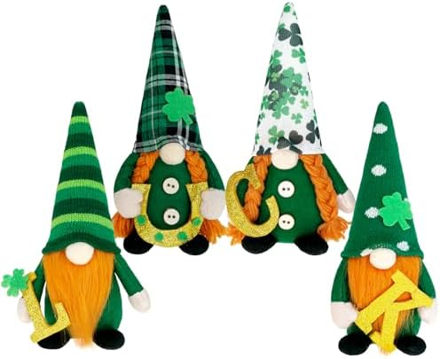 Amazon.com: St Patricks Day Gnomes Decorations, 2 Pack Gnomes Plush ...