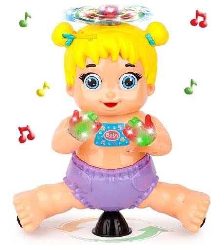 Buy Octra 360 Degree Rotating Musical Dancing and Singing Doll with ...