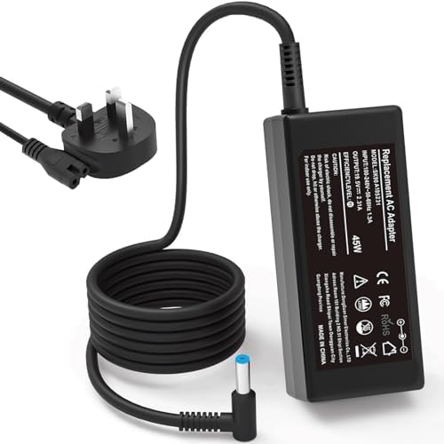 45W Laptop Charger for HP, 19.5V 2.31A Power Supply Compatible with HP ...