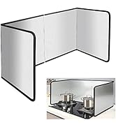 Splatter Guard, Wuciray Anti Splatter Shield Guard 4 Sided Oil Guard ...