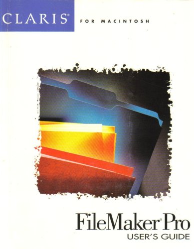 FILE MAKER PRO (User's Guide} (Claris for windows 95) | Amazon.com.br