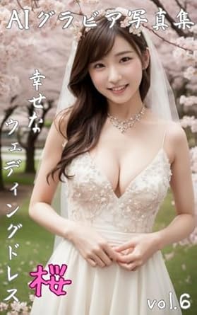 AI gravure photo book Happy wedding dress Sakura version (Japanese Edition) eBook : sakurako ...