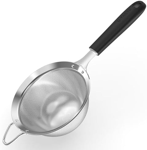 Amazon.com: Winco, Medium Strainer, 6.25-Inch Diameter, Single Mesh ...