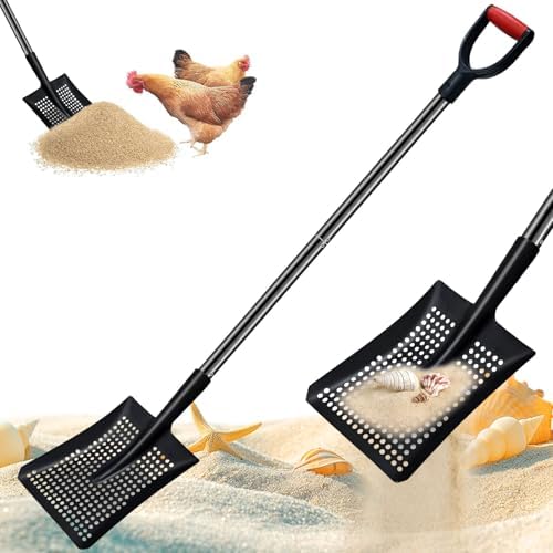 Amazon.com : Portable Sifting Shovel Sand Sifter Shovel for Beach ...