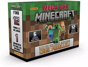 Amazon.com: Panini 2024 Minecraft Trading Card Mega Box : Toys & Games
