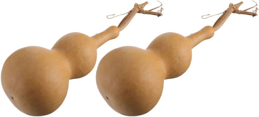 Amazon.com: Toyvian Natural Gourd Shape Ornament, Gourd Desktop Decor ...