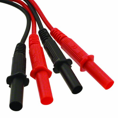 TPI A079 Silicone Modular Test Lead Set, 0.16" Shroud Plug, 1000V/10A ...