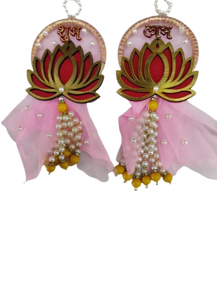 laddugopal24x7 Subh Labh Traditional Art Handmade Door Bandarwal toran ...