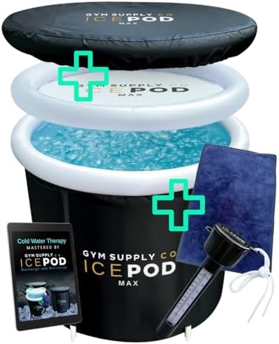 LUMI Therapy Ice Bath Pod MAX | 420 Litre Cold Water Plunge | Portable ...